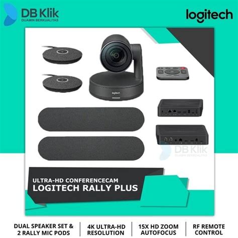 Jual Conference Logitech Rally Plus Ultra Hd Webcam Logitech Rally Plus Shopee Indonesia