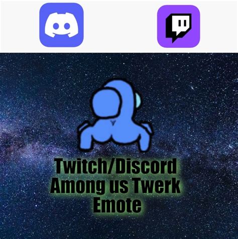 Among Us Blue Twerk Animated Emote For Twitchdiscord Etsy