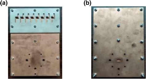Fabricated Cp 1 × 8 Antenna Array After Assembly A Top View