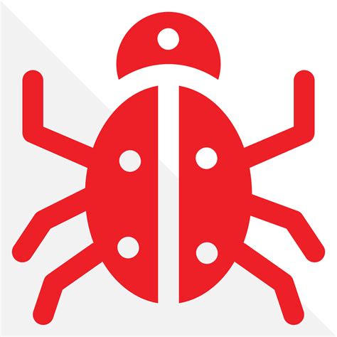 Bug Vector Red Color Icon 28143560 Vector Art At Vecteezy
