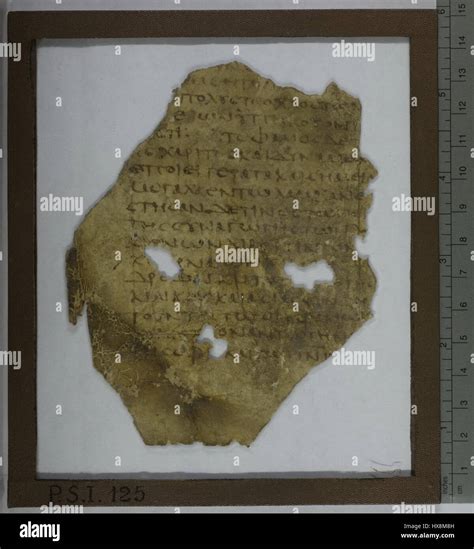 Uncial 0175 Is A Historical Manuscript Written In Uncial Script A Calligraphic Style Used From