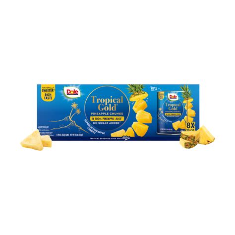Dole Tropical Gold Pineapple Chunks