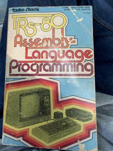 Vgc Trs 80 Assembly Language Programming 1979 Computer Book 62 2006