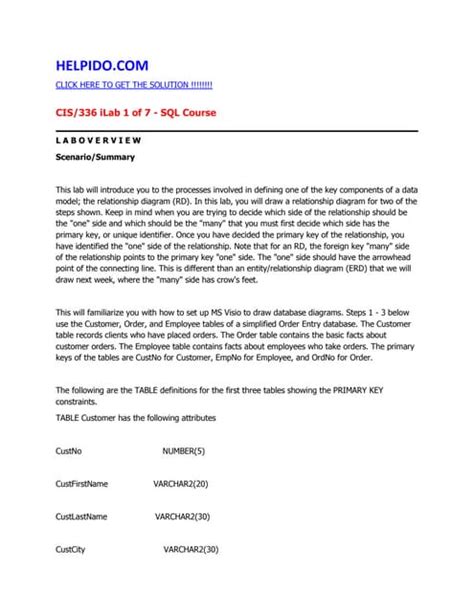 Restaurant Management System Database Project Oracle Docx