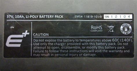 Electric Motion Systems Llc Recalls Lithium Poly Battery Pack Due To