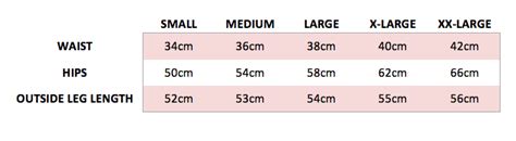 Size Guide Carter The Unstoppable Sex Machine