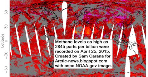 Fact Amazing Methane Levels As High As 2845ppb