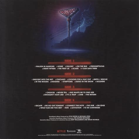 Kyle Dixon And Michael Stein Stranger Things 2 Purple With White Splat