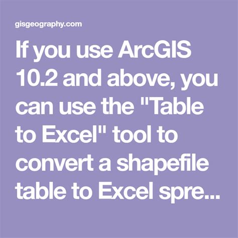 If You Use Arcgis 10 2 And Above You Can Use The Table To Excel Tool