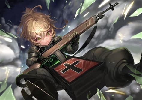Tanya Degurechaff Youjo Senki Drawn By Monokuropixiv25842095