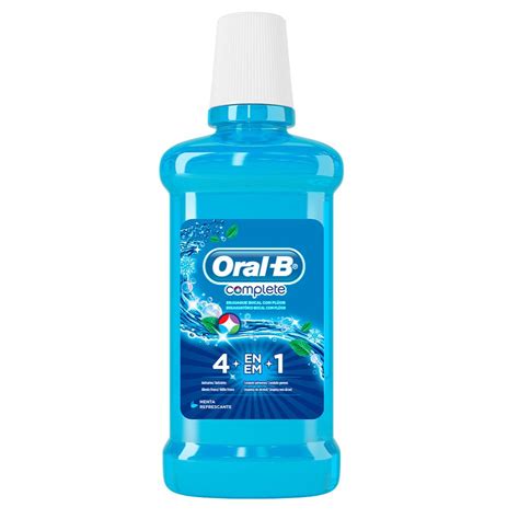 Enjuague Bucal Oral B Complete Menta Natural X 500 Ml Farmacity