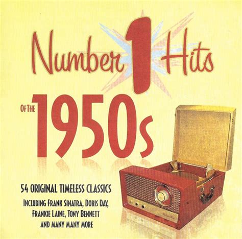 Various Number 1 Hits Of The 1950s 2cd Mr Vinylios Records