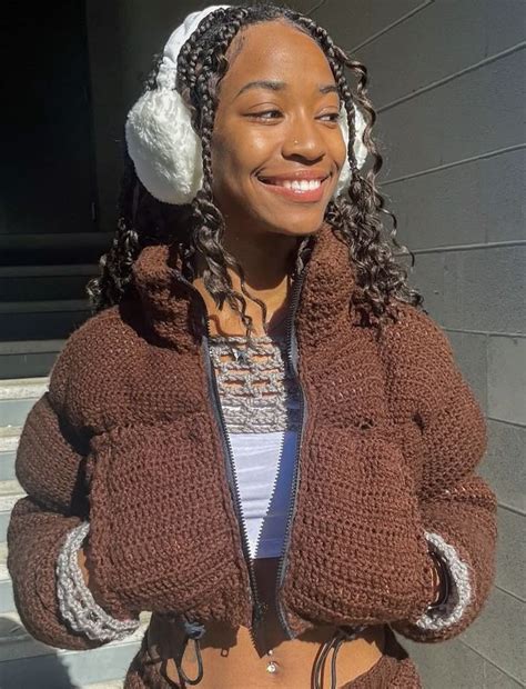 Crochet Puffer Jacket Crochet Clothing And Accessories Crochet