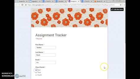 Turning In Assignments Youtube