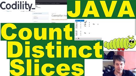 Codility Count Distinct Slices Solution Youtube