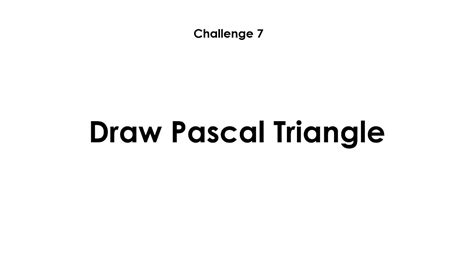 Pascal Triangle Matlab Challenge 7 Matlab 100 Challange Series