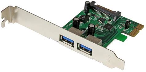 Startech Port Pci Express Pcie Superspeed Usb Card Adapter With Uasp Sata Power Ca