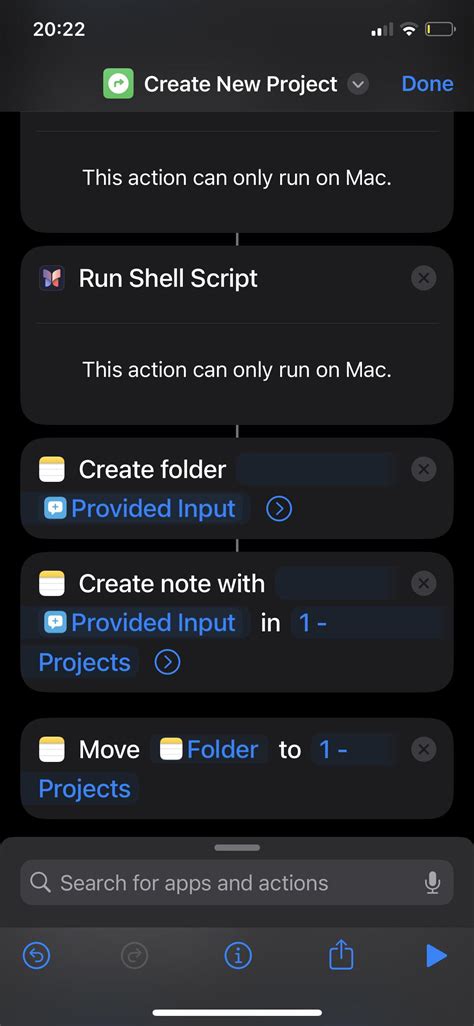 New Project Shortcut Help Notes Folder Folder Rshortcuts