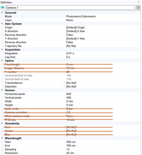 Getting Started With Speos Camera Sensor And Running An Example Ansys Optics