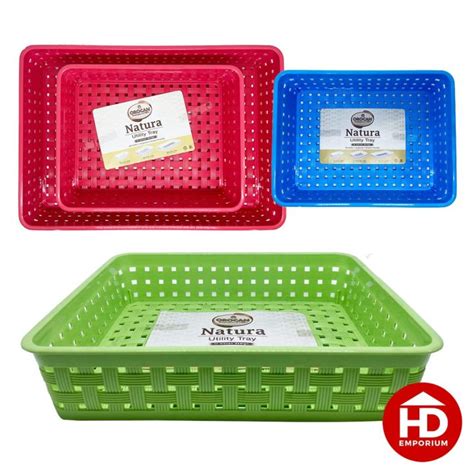 Orocan Natura Utility Tray Small Medium Large Lazada PH
