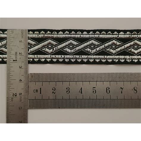 Jacquard Border Lace Trim Songket Ribbon Renda Reben Songket Songkok Jubah 1 Meter