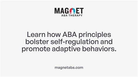 How Aba Therapy Supports Self Monitoring Skills