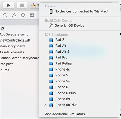 Xcode 7 2 After Using 7 3 No Simulators Listed Stack Overflow