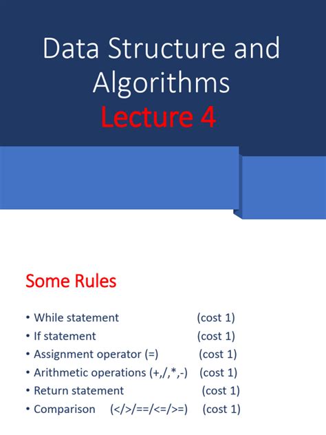 Data Structure Lecture 4 Pdf Computer Programming Software