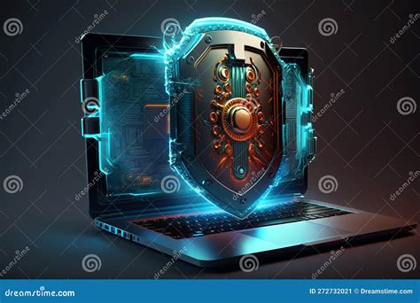 Protection Personal Folder Icon Color Outline Vector Cartoondealer