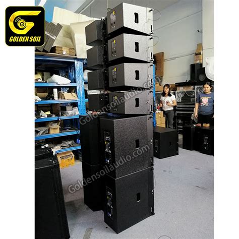 Dual 8 Inch Line Array Speaker La 208 8 Inch Professional 2 Way Line Array Speaker DJ Equipment
