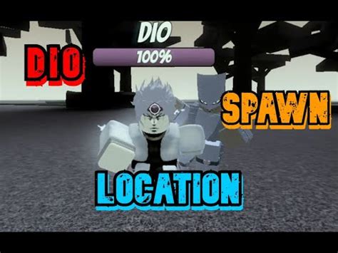 DIO SPAWN LOCATION AUT YouTube