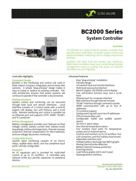 bc2000 controller v2 pdf input output computer network