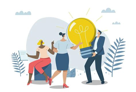 Brainstorming Ideas Creative Finding Suitable Solutions And Strategies Together Working As A