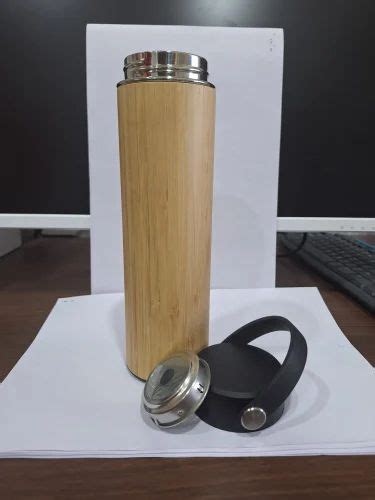 1000 Ml Stainless Steel Wooden Vacuum Flask With Handle At ₹ 550 Piece In Vadodara