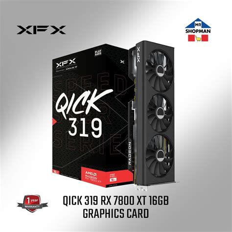 XFX Speedster QICK Radeon RX XT Graphics Card GPU Video Card Rx Xt Shopee Philippines