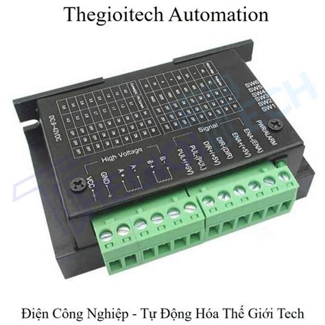 Driver Điều Khiển Động Cơ Bước 2 Pha Tb6600 9 42vdc 4a Cho Bộ Điều