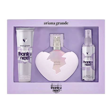 Set De Perfume Thank U Next 20 Ariana Grande 3 Piezas Cazanova