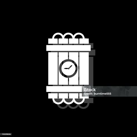 다이너마이트 폭탄 폭발 폭력 폭파 다이너마이트 폭탄 아이콘 플랫 공격성에 대한 스톡 벡터 아트 및 기타 이미지 공격성 기폭 장치 다이너마이트 Istock