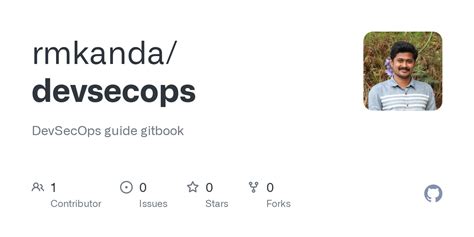 github rmkanda devsecops devsecops guide gitbook