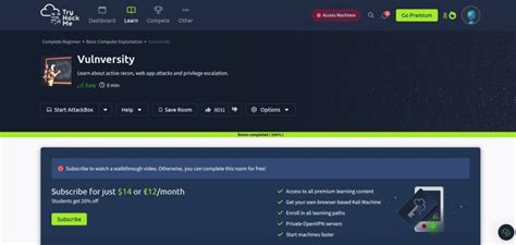tryhackme ctf vulnversity cybersecurity ethicalhacking… dheeraj