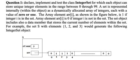 Solved Question Declare Implement And Test The Class Chegg