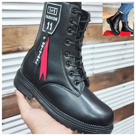 خرید و قیمت نیم بوت زنانه نیمبوت زنانه پوتین اسپرت کفش زنانه چکمه