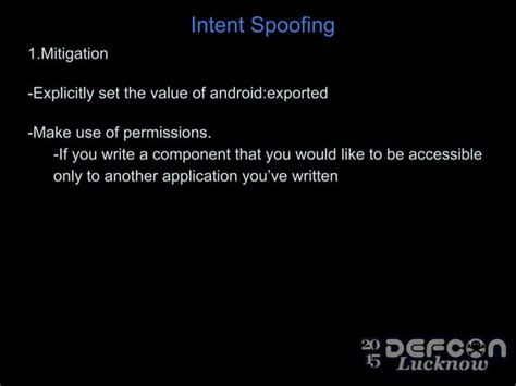 android application security unveiled ppt