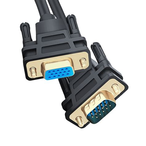 Vga Cable Vga Male To Female Connectors Cable Hd1080p Support 1m To 5m