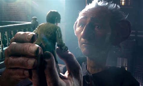 Download The Bfg Carrying Sophie Wallpaper