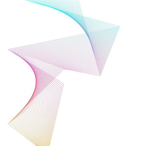 Premium Vector Design Elements Curved Sharp Corners Many Streak Abstract Vertical Broken