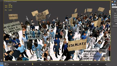 3ds Max Sneak Peek Populate User Example YouTube