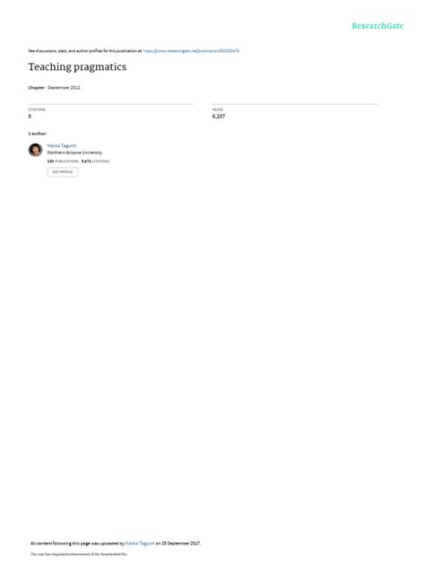 Teaching Pragmatics Pdf Learning Second Language