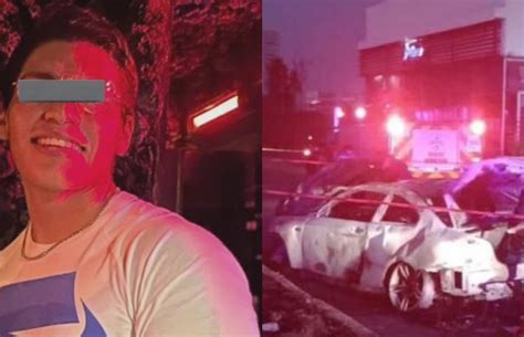 Identifican A Conductor De Bmw Que Se Incendió En La Vía Atlixcáyotl