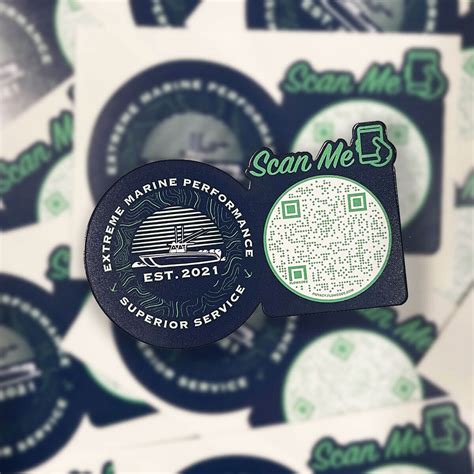 Qr Code Stickers Premium Creative Mate Design
